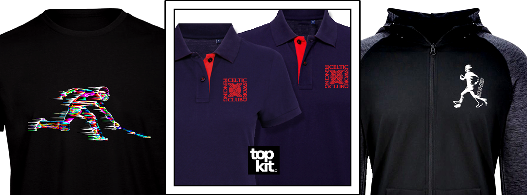 Printed clothing with unique designs and distribution service from TopKit